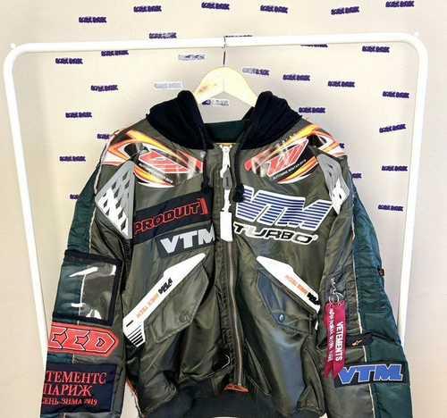 Vetements x Alpha Industries Racing Bomber