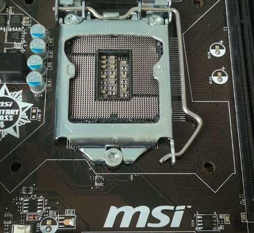 MSI H81M-E33 1150 материнская плата