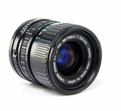 Canon Zoom Lens FD 35-70mm f3.5-4.5