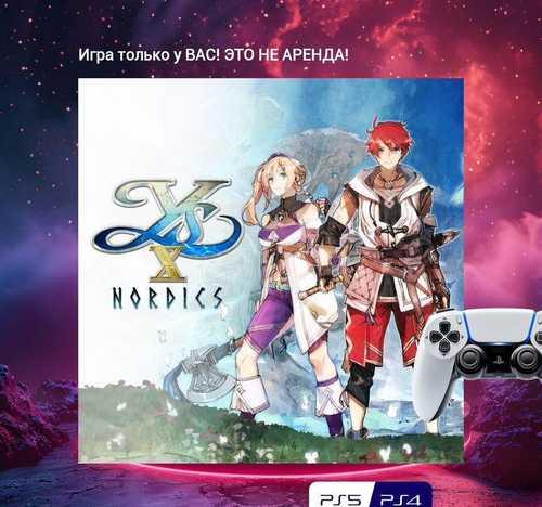 Ys X: Nordics PS5 и PS4