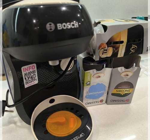 Кофеварка капсульная bosch tassimo