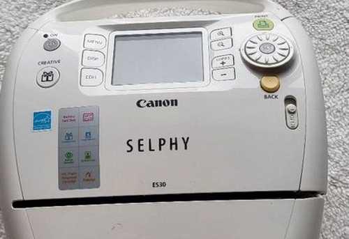 Принтер Canon selphy ES30
