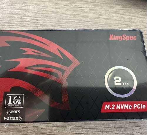 Ssd m2 nvme kingspec 2tb