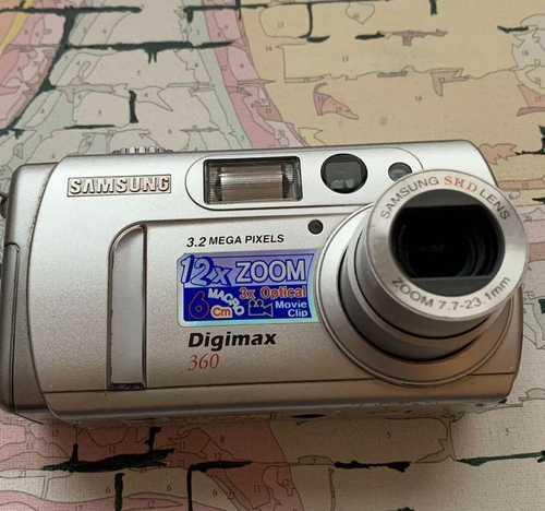 Samsung Digimax 360 цифровой фотоаппарат