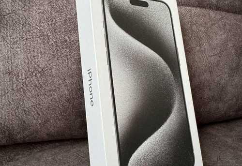 iPhone 15 pro max 256 white titanium nSim + esim