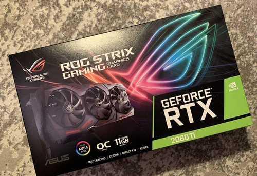 Видеокарта rtx 2080ti asus rog strix