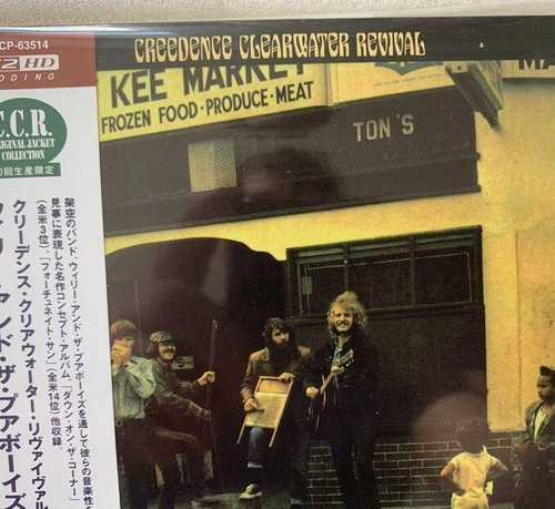 CD Creedence, ZZ Top,Aerosmith,Led Zeppelin Japan