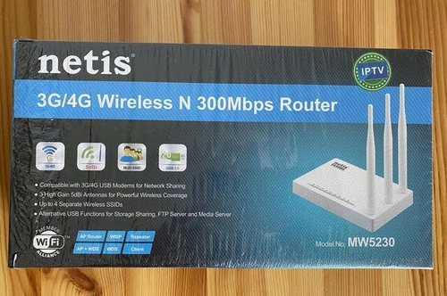3g-4g wi-fi Роутер Netis MW5230