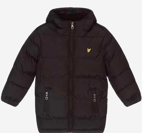 Детская куртка Lyle Scott Boys Black Puffer (7/8