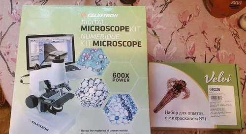 Микроскоп цифровой Celestron 40x-600x новый