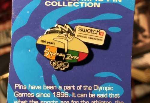 Значок Swatch Олимпиада 2000 в Сиднее