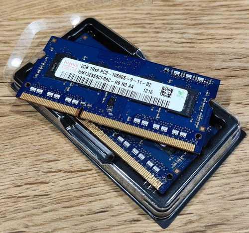 Оперативная память sodimm Hynix DDR3 2GB 1333MHz