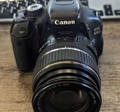 Фотоаппарат Canon 600d   объектив