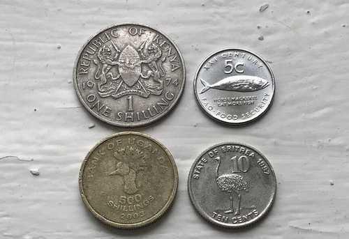Монеты стран Африки