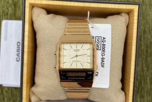 Часы мужские женские Casio Collection AQ-800EG-9A