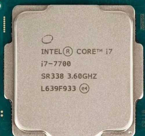 Процессор intel core i7 7700