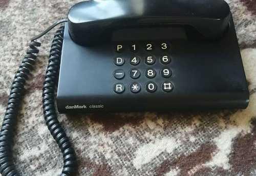 Стационарный телефон в коллекцию danMark черный