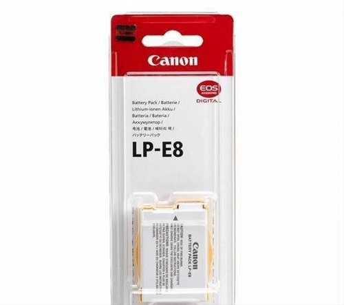 Аккумулятор Canon LP-E8 новый (гарантия)