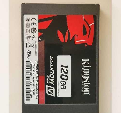 Жесткий диск внутренний Kingston ssd 120gb 2,5"