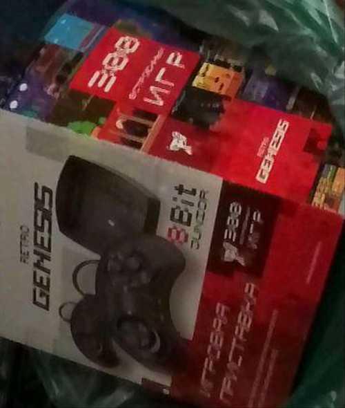 Игровая приставка Retro Genesis 8 bit junior 300и