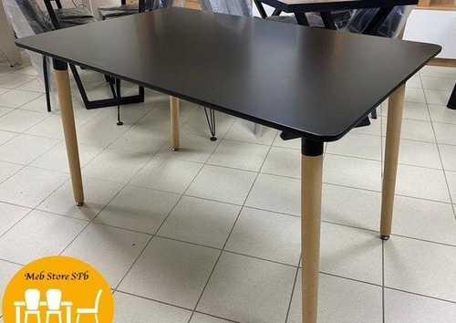 Стол обеденный Eames прямоугольный 120*80, черный