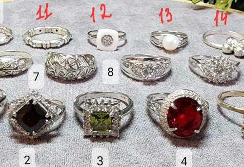 Серебряные кольца, серебро 925 проба