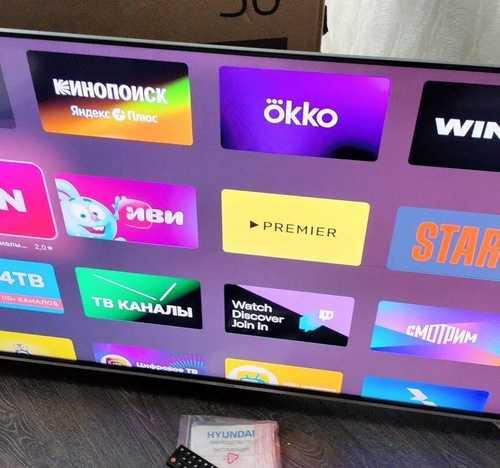 Qled SMART TV 127см, 2024г, Android 11