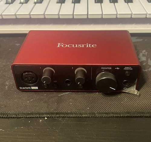 Звуковая карта focusrite scarlett solo 3rd gen