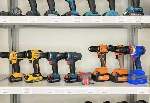 Шуруповерт Makita DeWalt Bosch