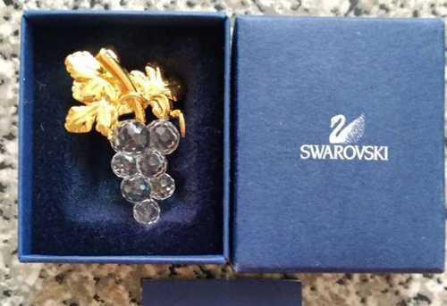 Брошь Swarovski Виноградная гроздь новая