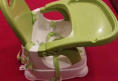 Детский переносной стульчик- бустер для кормления