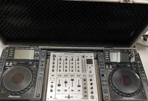 Комплект Pioneer CDJ-2000 и DJM-700