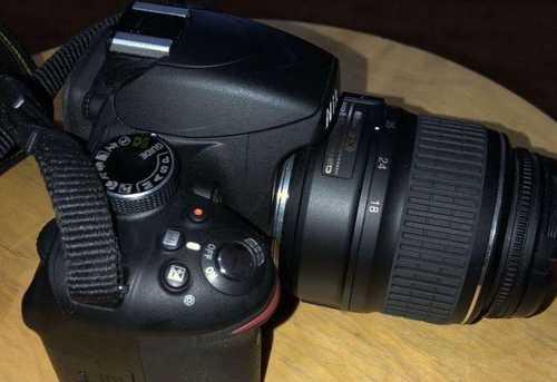 Зеркальный фотоаппарат nikon 3200