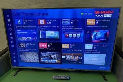 Телевизор Sharp LC-49CUF8472es 4k Smart TV