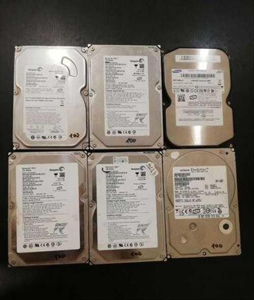 HDD 3,5", 120, 160, 320 Гб, со 100 смартом