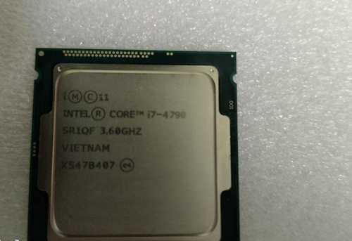 Intel core i7 4790+кулер+бп zalman 500wt