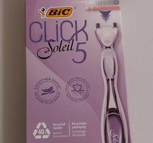 Женская бритва bic click soleil 5