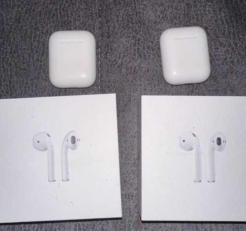 Наушники apple airpods 1/2 (кейс)