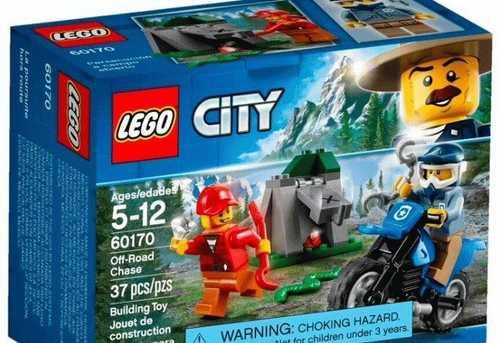 Конструктор lego City 60170 Погоня по бездорожью