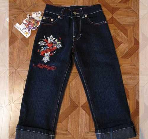 Костюм Ed Hardy, футболка и джинсы