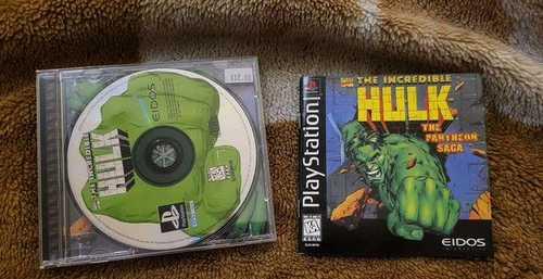 The Incredible Hulk the Pantheon saga PS1 ntsc