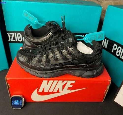 Кроссовки Nike p6000 black poizon