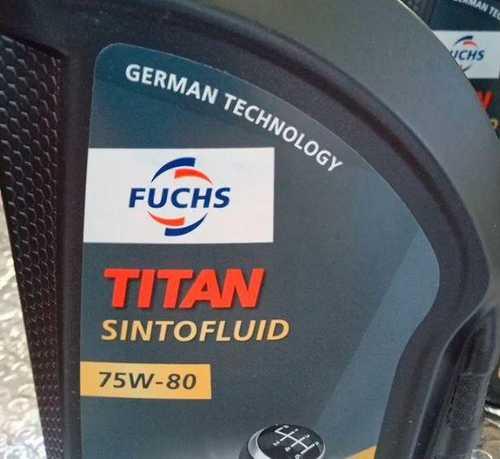 Трансм масло Fuchs titan sintofluid 75W-80 1 л