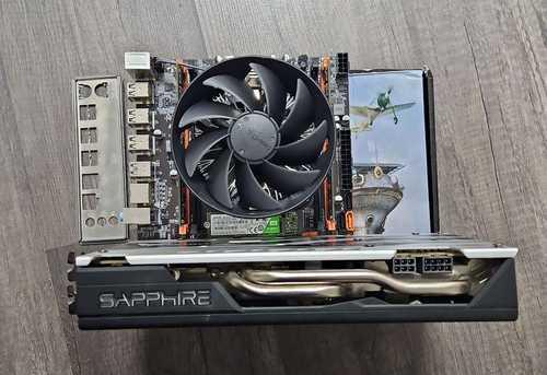 Комплект 2630v4, x99, 16ddr4, rx580 8 nitro +