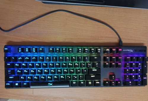 Игровая механическая клавиатура hyperx