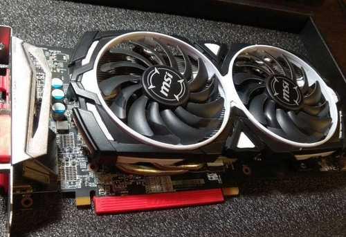 Видеокарта MSI Armor rx580 8gb