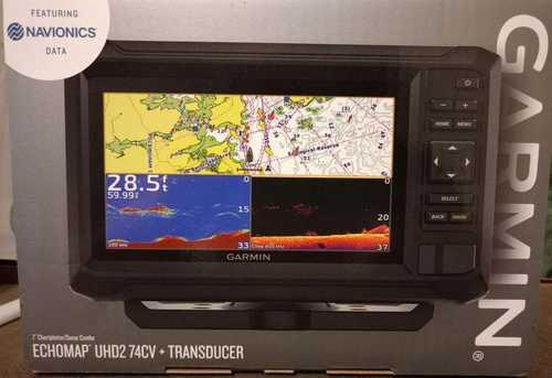 Эхолот Garmin echomap 74cv UHD2 GT20-TM