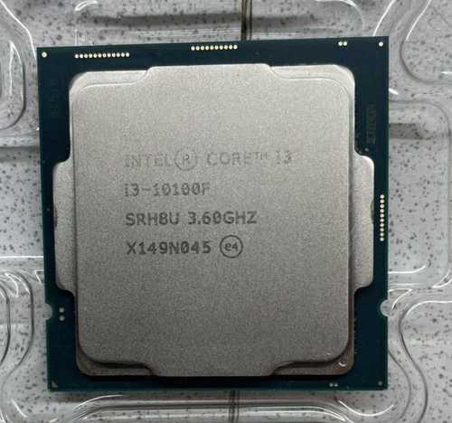 Процессор intel core i3 10100f