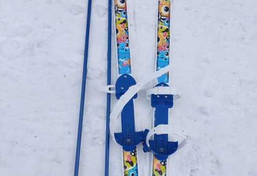 Беговые лыжи детские 90 см