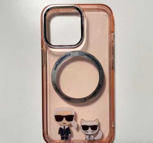 Чехол на iPhone 13 pro karl lagerfeld